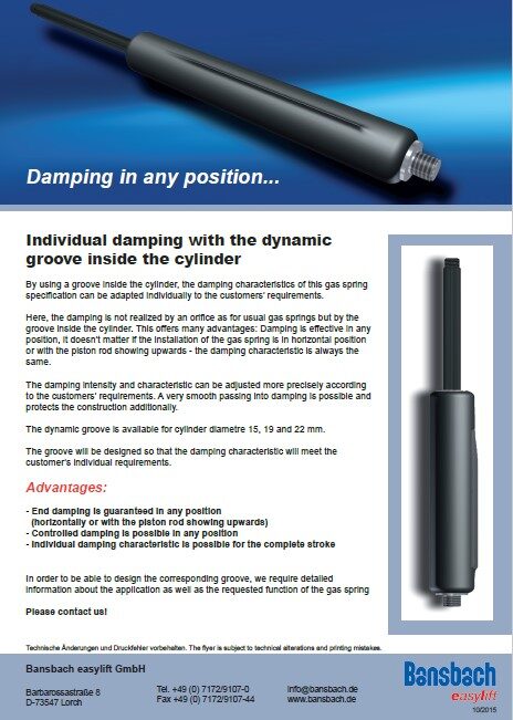 Datasheets - Bansbach