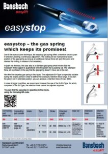Datasheets - Bansbach
